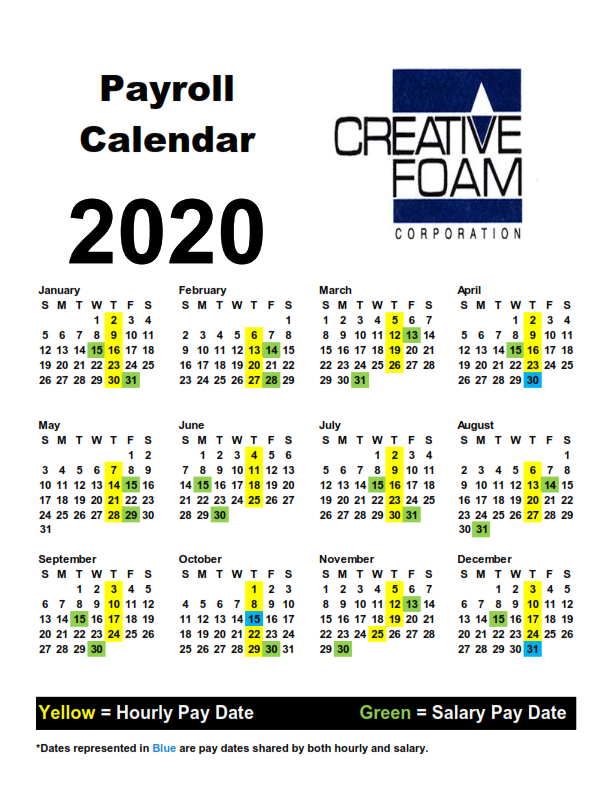 payroll-calendar-2020_001 – Creative Foam Health and Wellness Portal